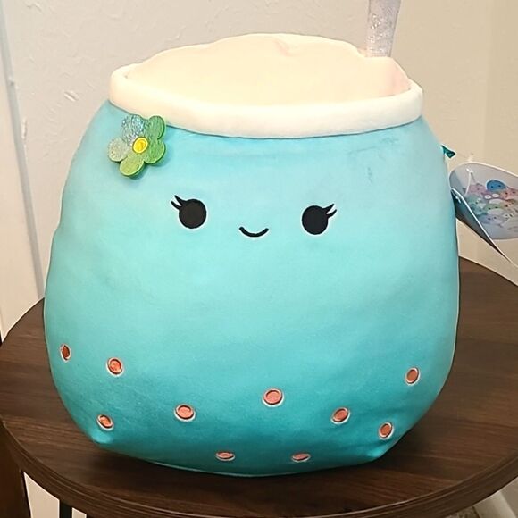 Squishmallows | Toys | Jakarria Blue Boba Drinksquishmallowplush2nwt ...